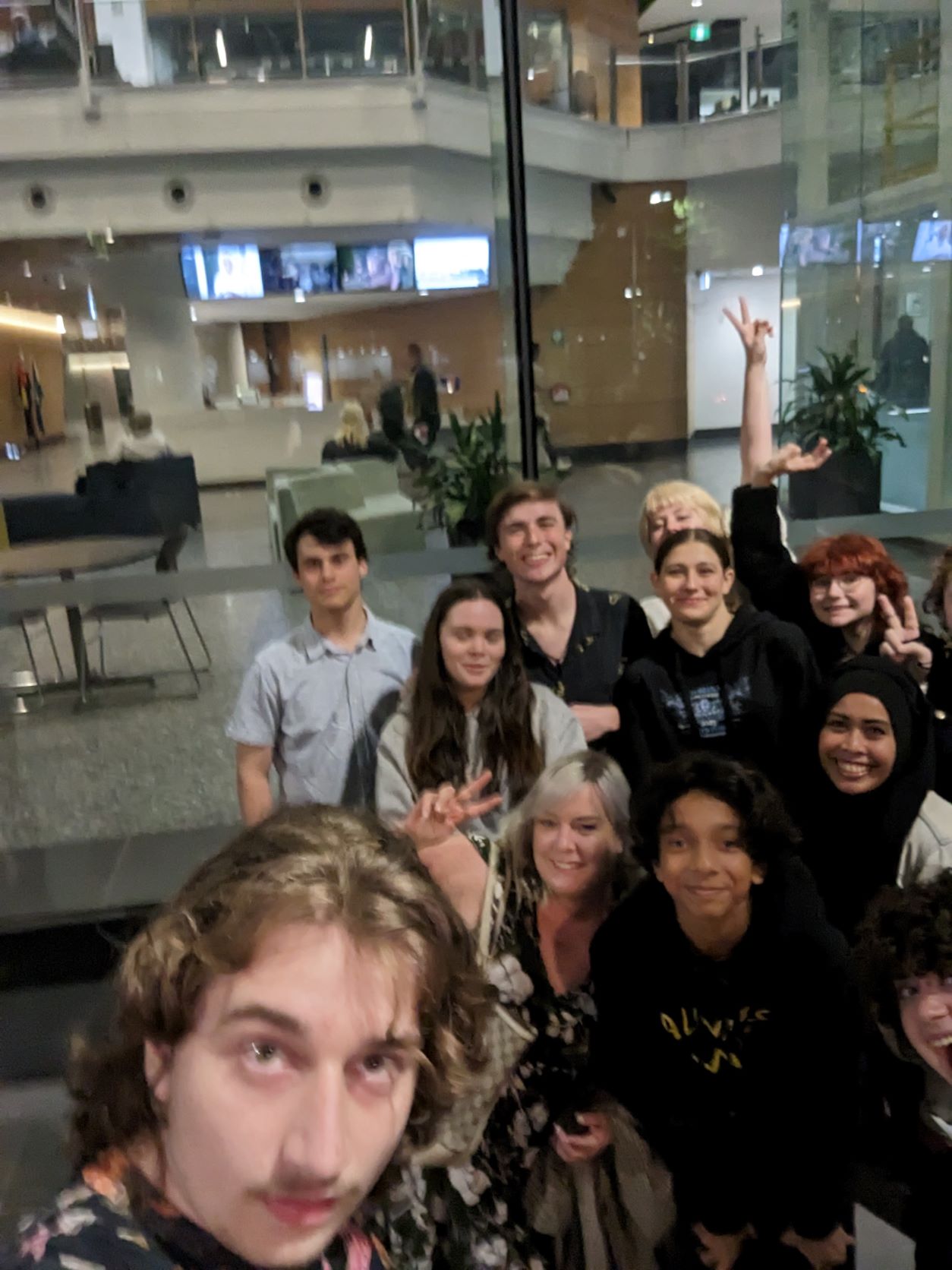 Students Attend Q&A Live Recording - Alia College